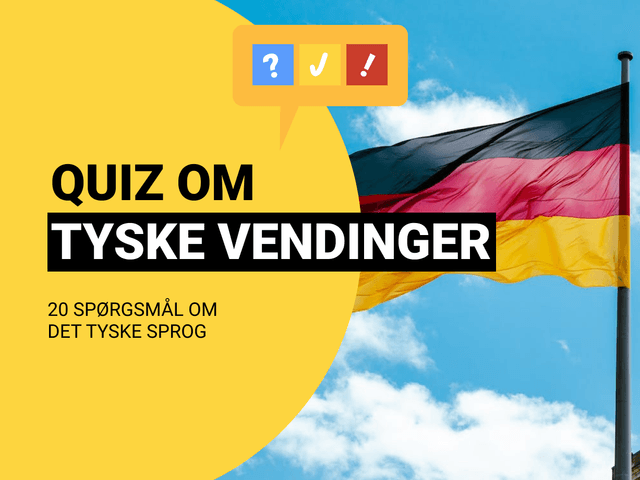 Tysk Quiz: Kan du disse 20 tyske sommerord?