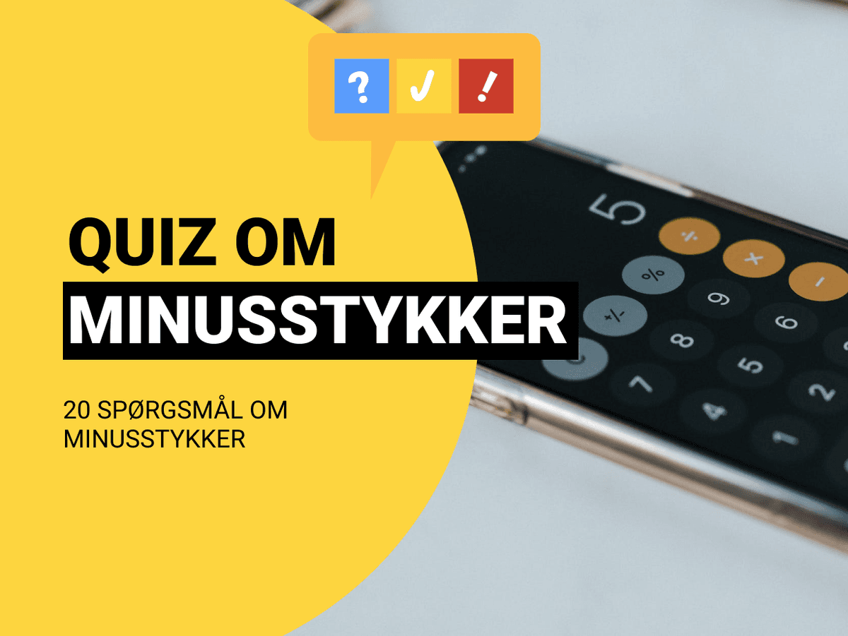 Matematik Quiz: Matematik test med 20 spørgsmål og svar