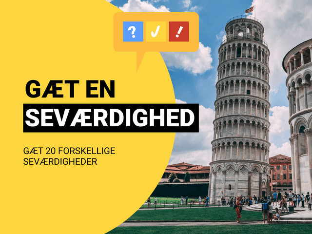 Gæt et Land: Kan du gætte alle 20 forskellige lande?