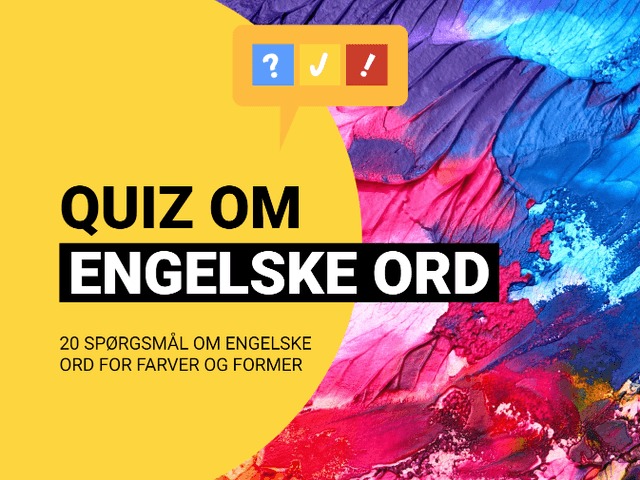 Dansk Quiz om England: 20 spørgsmål og svar om England